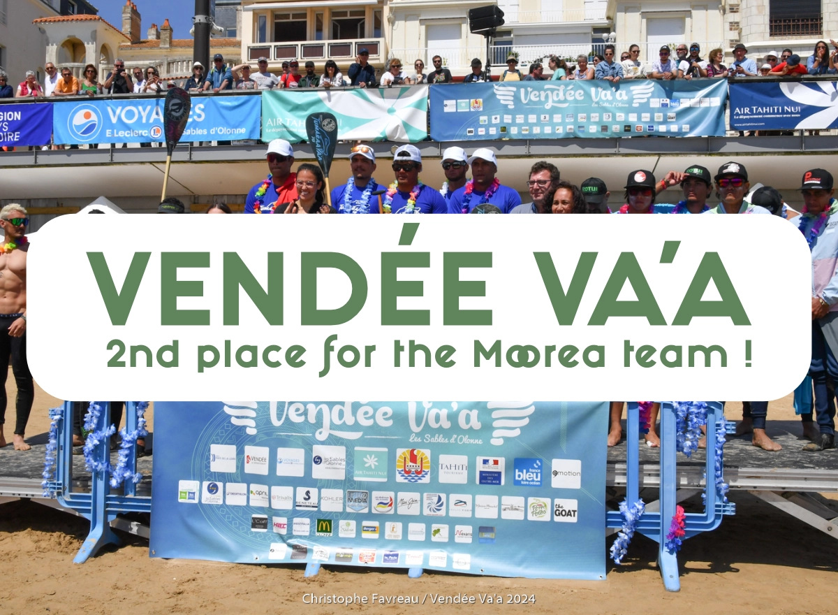 Are Uira sponsors the Moorea team during the Vendée Va’a | Are Uira